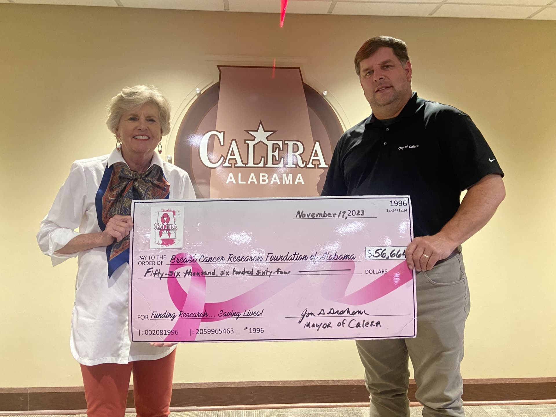 Calera Goes Pink Campaign Raises $57,000 in 13th Year Supporting Local ...